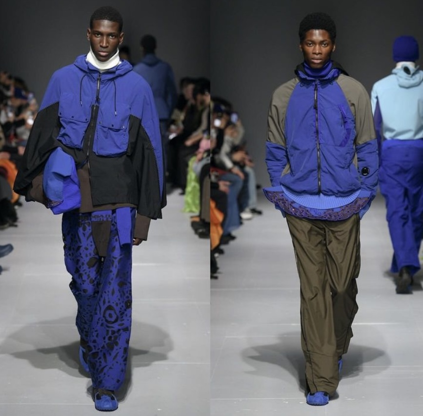 ROBYN LYNCH Stuns at London Fashion Week with FW2024 Menswear ...